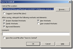 Revitize - Another Revit Blog: Save to Central differences